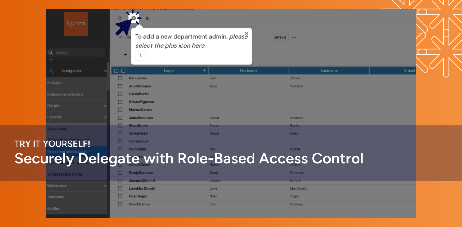 Role-Based Access Control | Kurmi Software